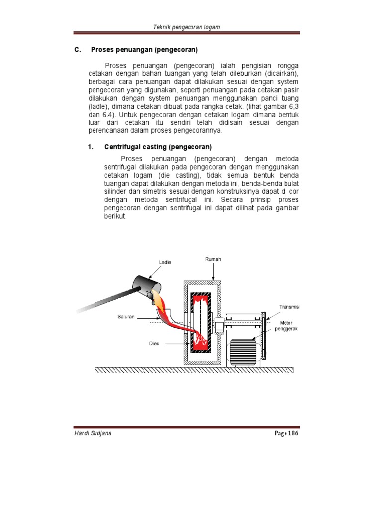 Teknik Pengecoran Logam Efektif | PDF | Teknologi & Rekayasa