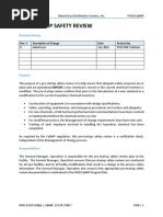 PSSR Procedures and Check List | PDF | Valve | Pump