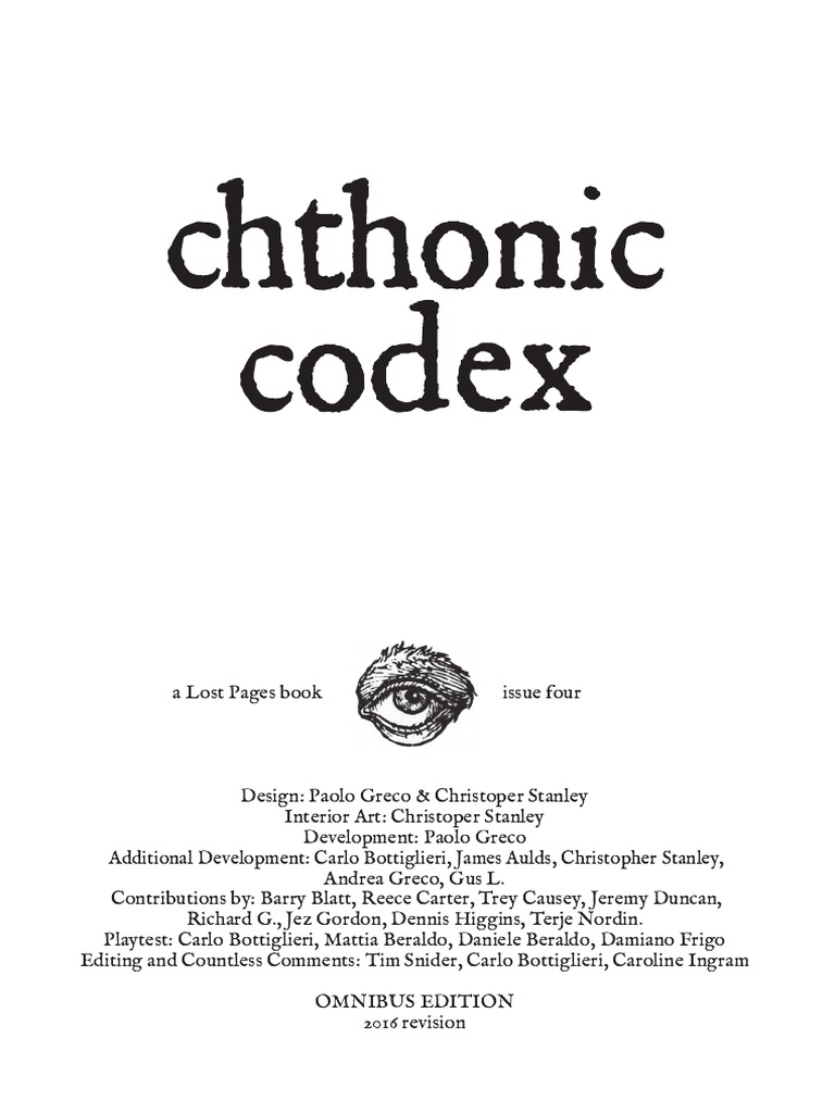 Codex Omnibus PDF | PDF | Octopus | Necromancy