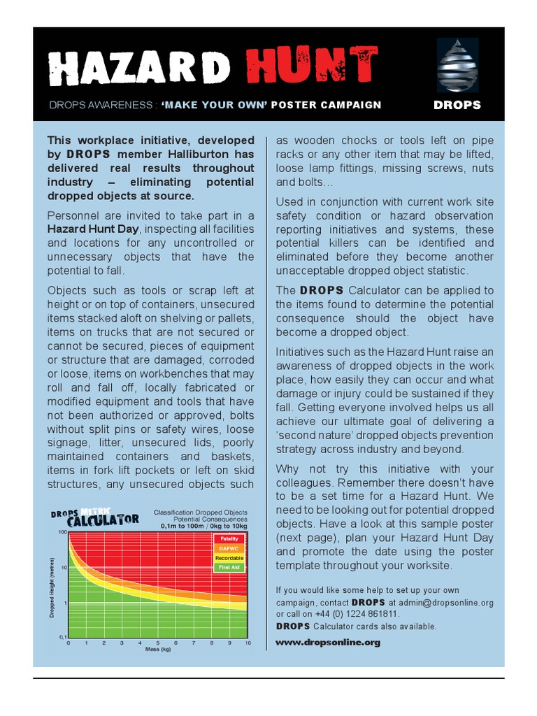Hazard Hunt Notes | PDF | Forklift | Business