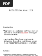 Multivariate Regression | PDF | Regression Analysis | Multicollinearity