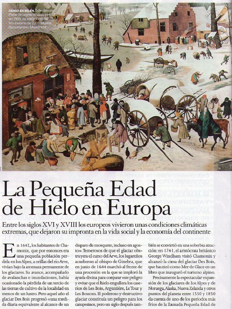 Pequeña Edad Hielo PDF | PDF
