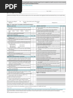 SAFA Player Medical Form - 2021 | PDF