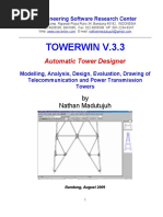 30m 3 Legs Angle Steel Tower Detailed Structural Drawing | PDF