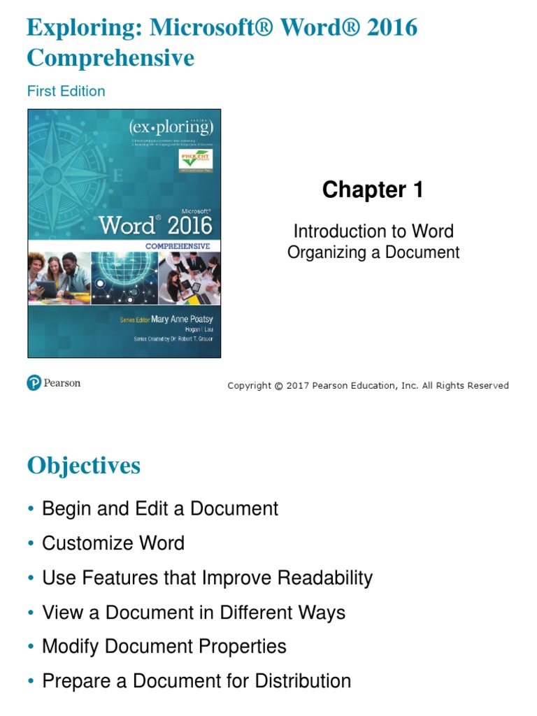 MS Word Chapter 1 | Download Free PDF | Microsoft Word | Copyright
