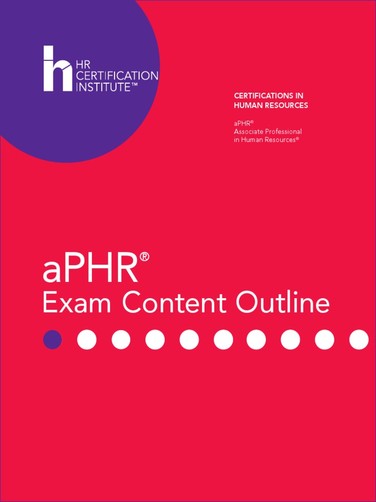 Aphr Exam Guide | PDF | Human Resources | Compensation And Benefits