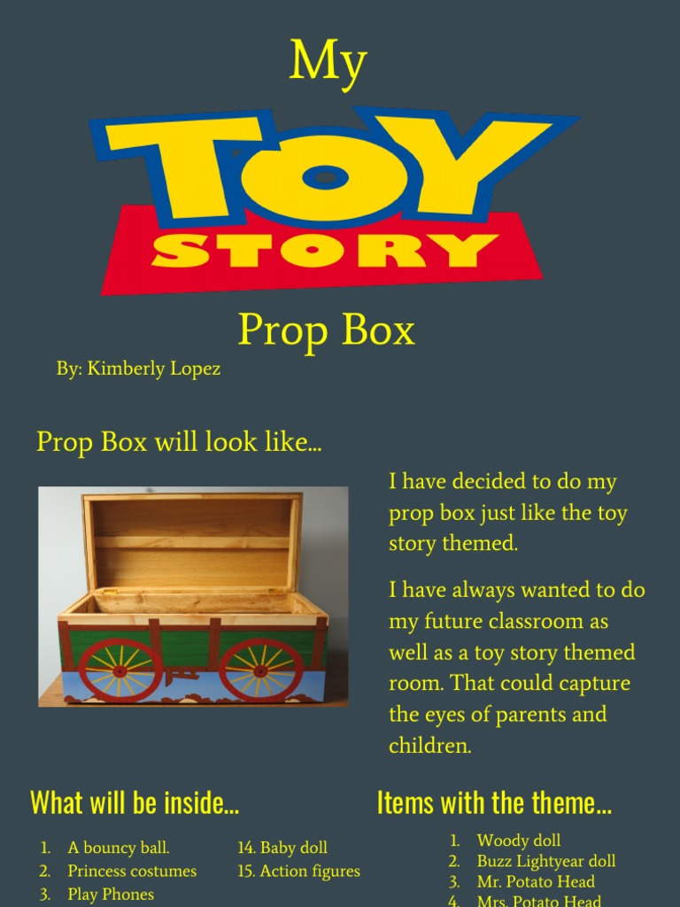 Toy Story Prop Box | PDF