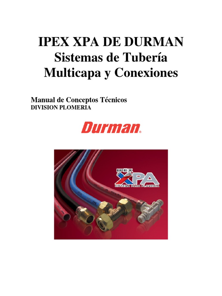 IPEX XPA Manual Tecnico 08 | PDF | Tubería (transporte de fluidos ...