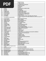 20 Advanced Words For Walking | PDF