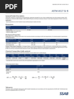 Data Sheet API 2W Grade 50 | PDF | Structural Steel | Welding