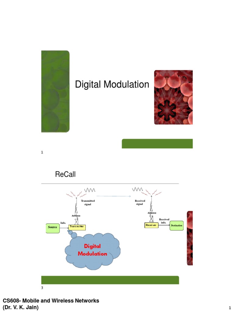 Digital Modulation Techniques PDF | PDF | Modulation | Bit Rate