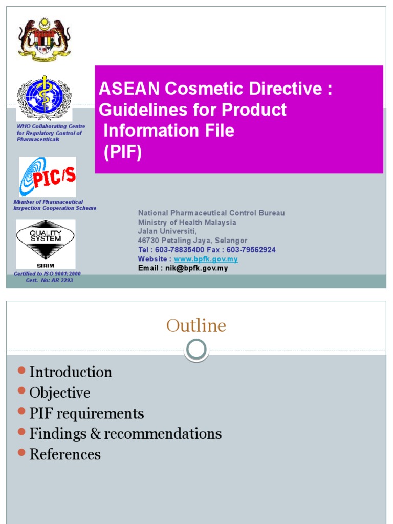 Asean Cosmetic Directive | PDF | Cosmetics | Business