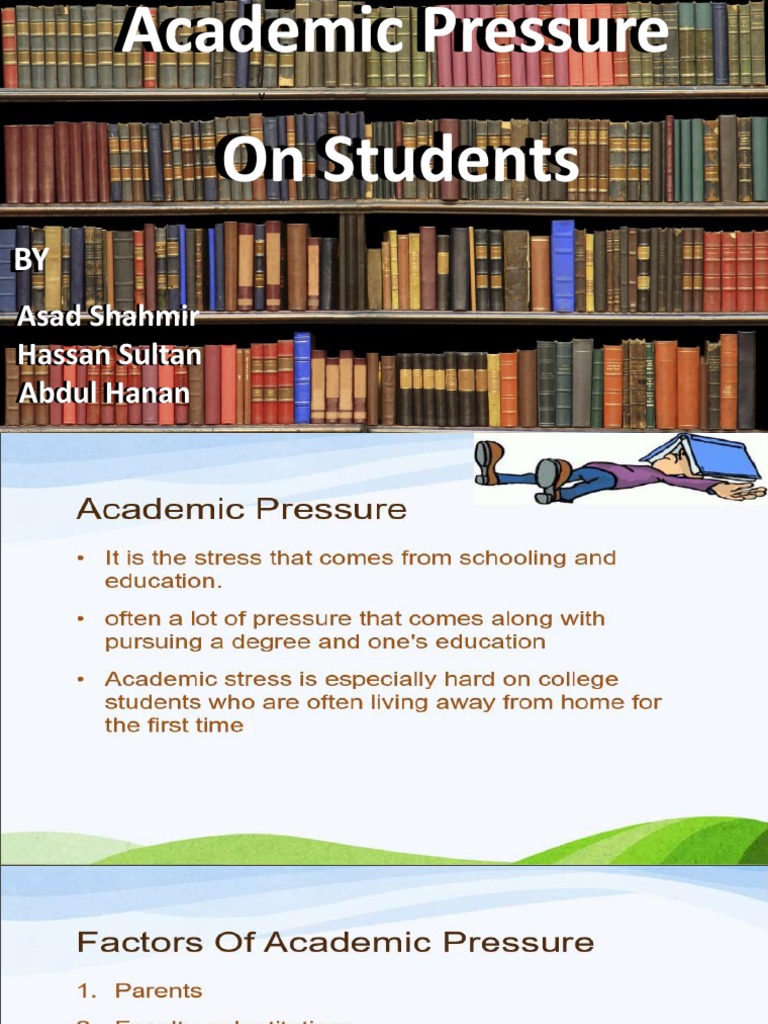 Academic Pressure To Students | PDF