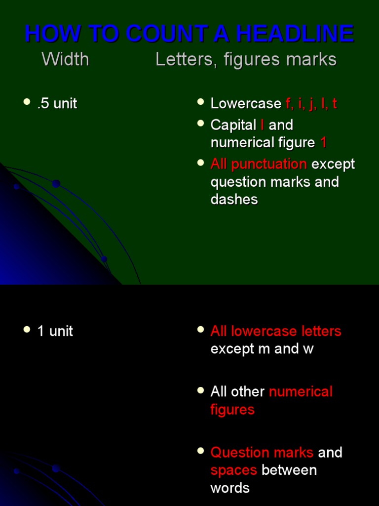 How To Count A Headline | PDF | Violence