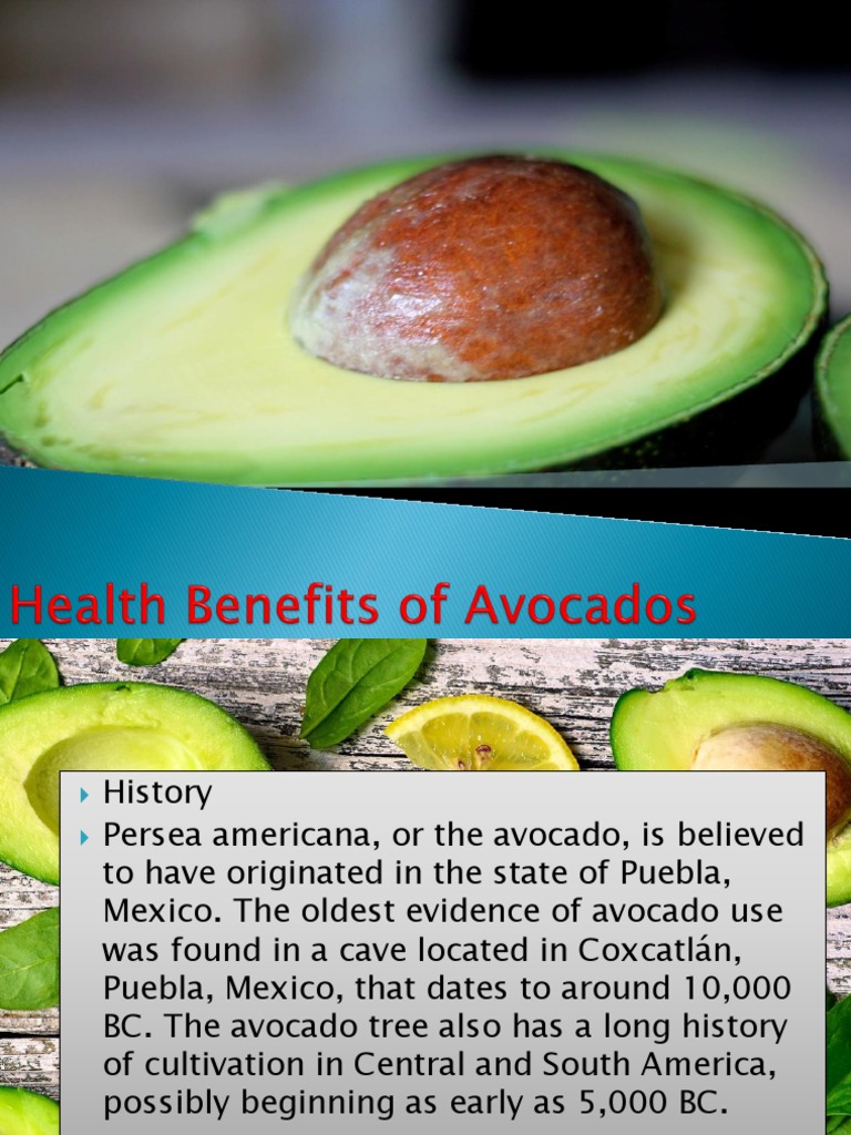 Health Benefits of Avocados | PDF | Vitamin | Avocado