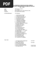 Minit Mesyuarat Bencana Alam SK Ijok | PDF