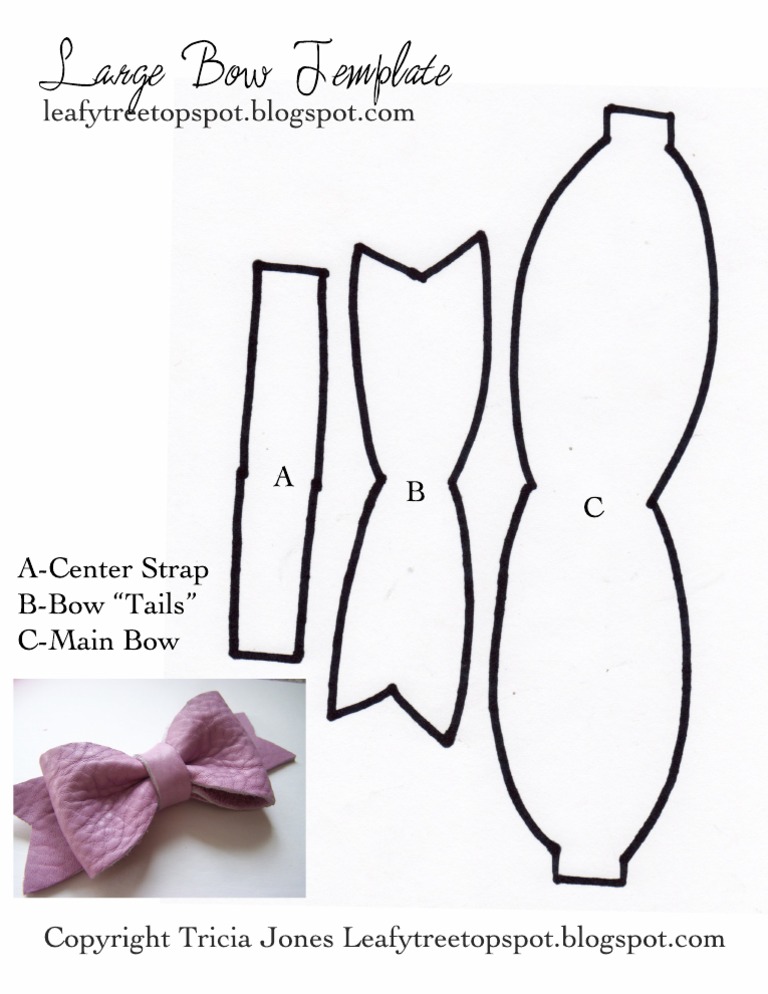Bow Templates Large | PDF