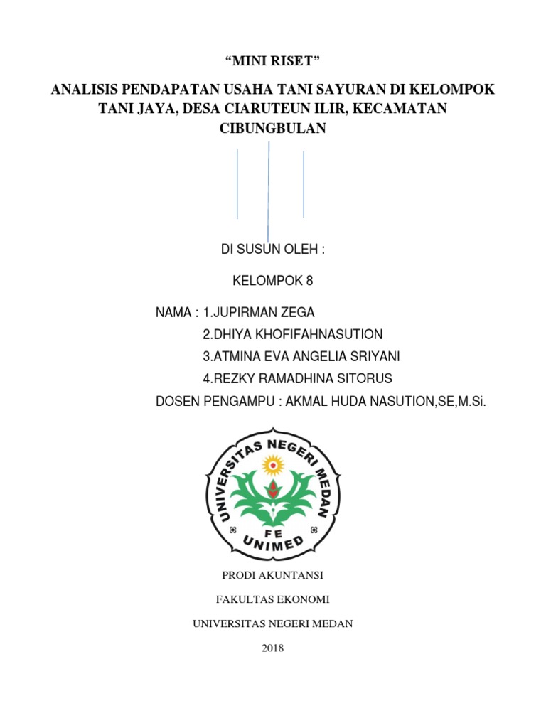 Mini Riset Ekonomi Mikro | PDF