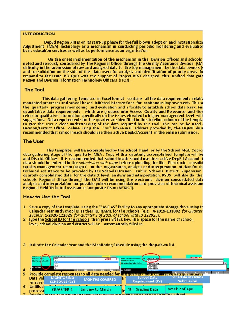Final Smea Template | PDF | Data | Adobe Photoshop