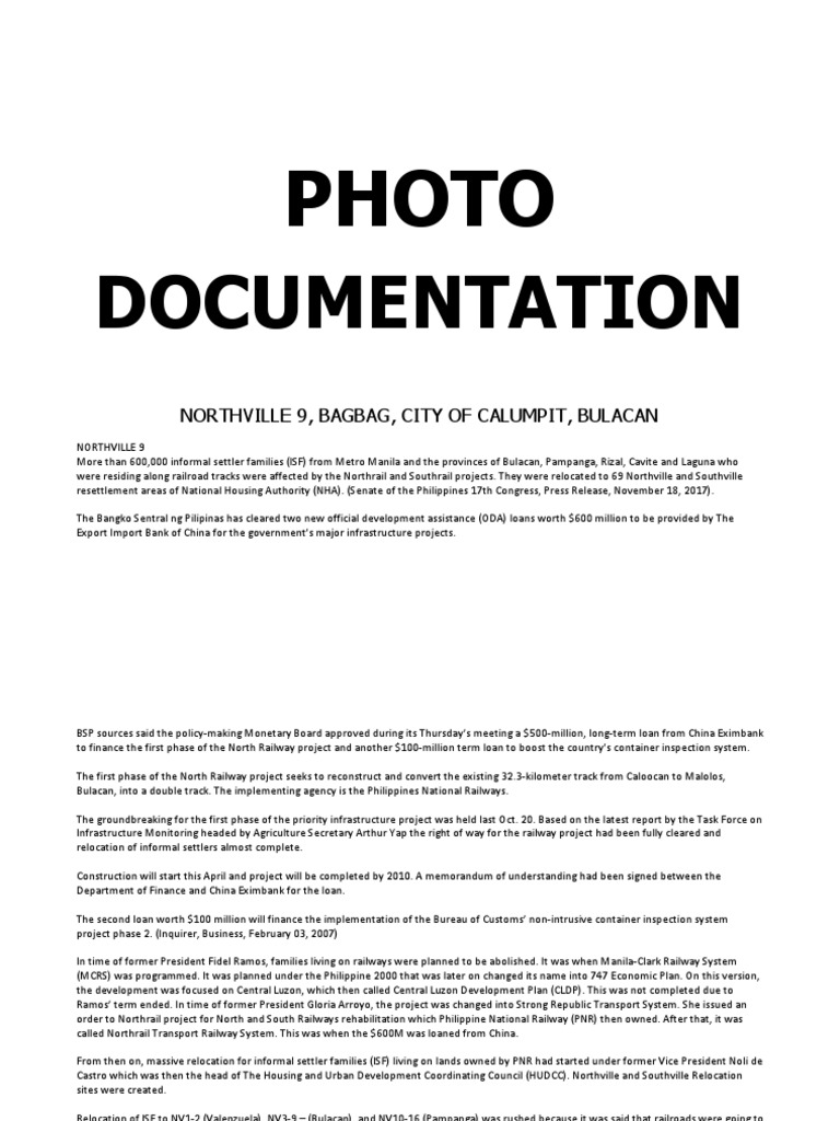 Photo Documentation Northville | PDF | Philippines