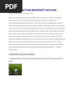 Panduan Backup Email BPS ke Zimbra | PDF