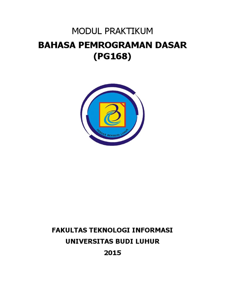 Modul Praktikum BPD-2015 PDF | PDF