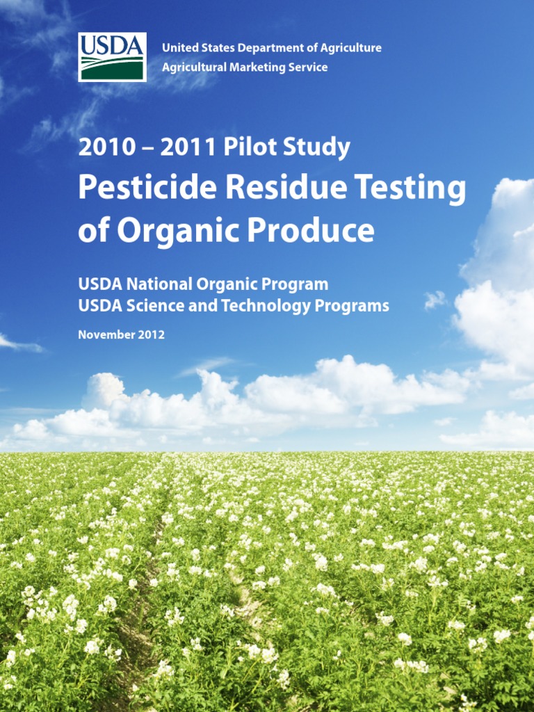 USDA Pesticide Residue Testing of Organic Produce (2012) | PDF ...
