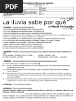 Guía de Lectura La Lluvia Sabe Por Qué | PDF