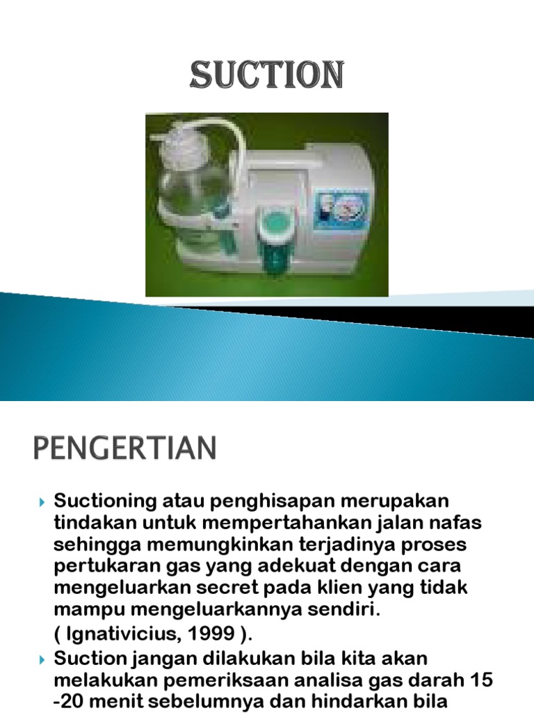 Suction | PDF