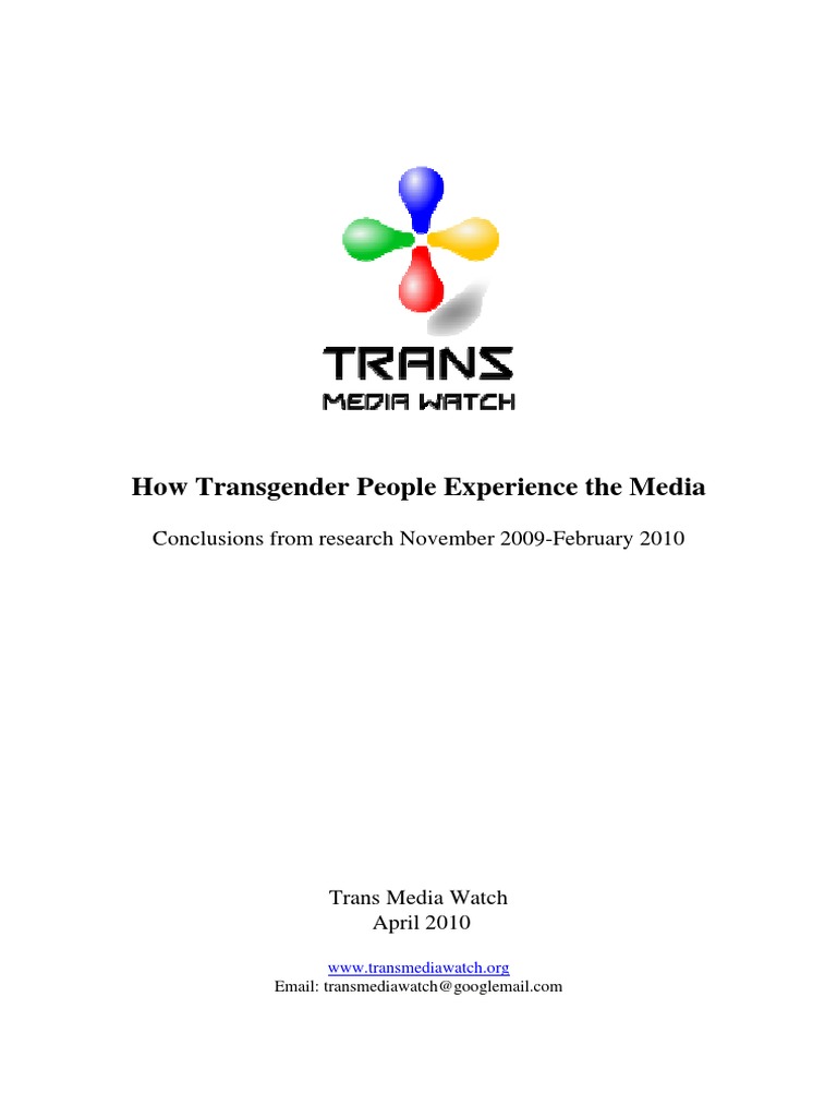 How Transgender People Experience The Media | PDF | Transgender | LGBTQIA+ Studies