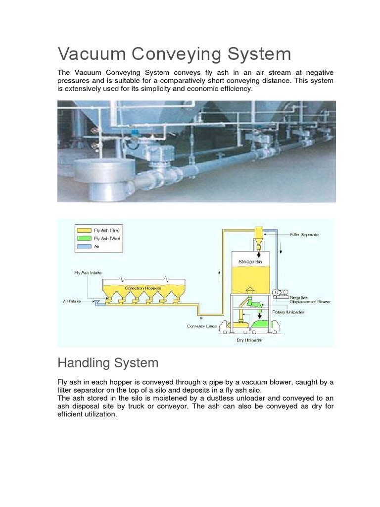 Ash (Wet & Dry) Handling System | PDF | Fly Ash | Pneumatics