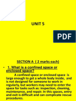 Confined Space Questions and Answers | PDF | Safety | Prevention