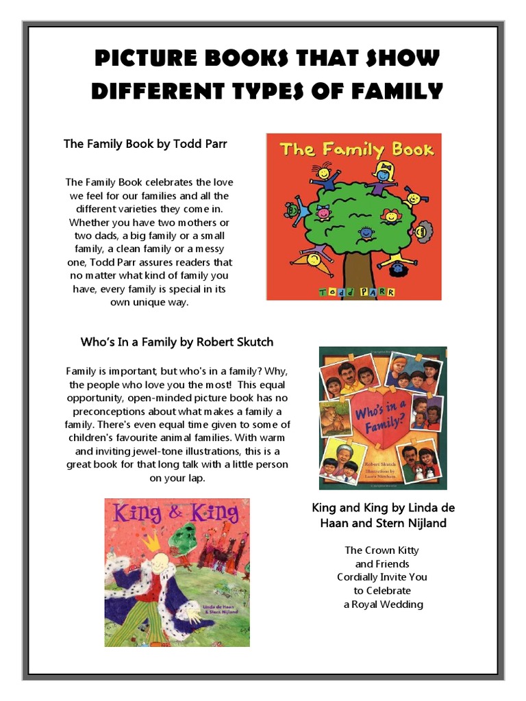 Celebrating Diverse Family Types | PDF