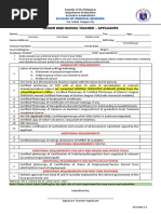 ODSP APPLICATION FORM (Incoming 1st Year and Continuing Students) | PDF ...