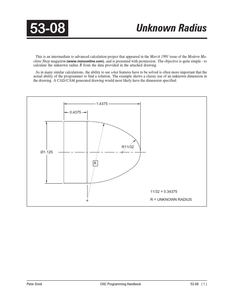 Unknown Radius: Chine Shop Magazine | PDF