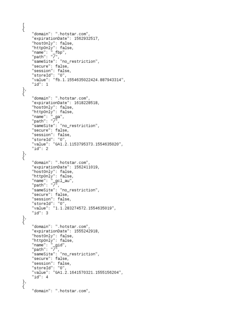 WWW - Techshadow.in Hotstar Premium Cookies | PDF