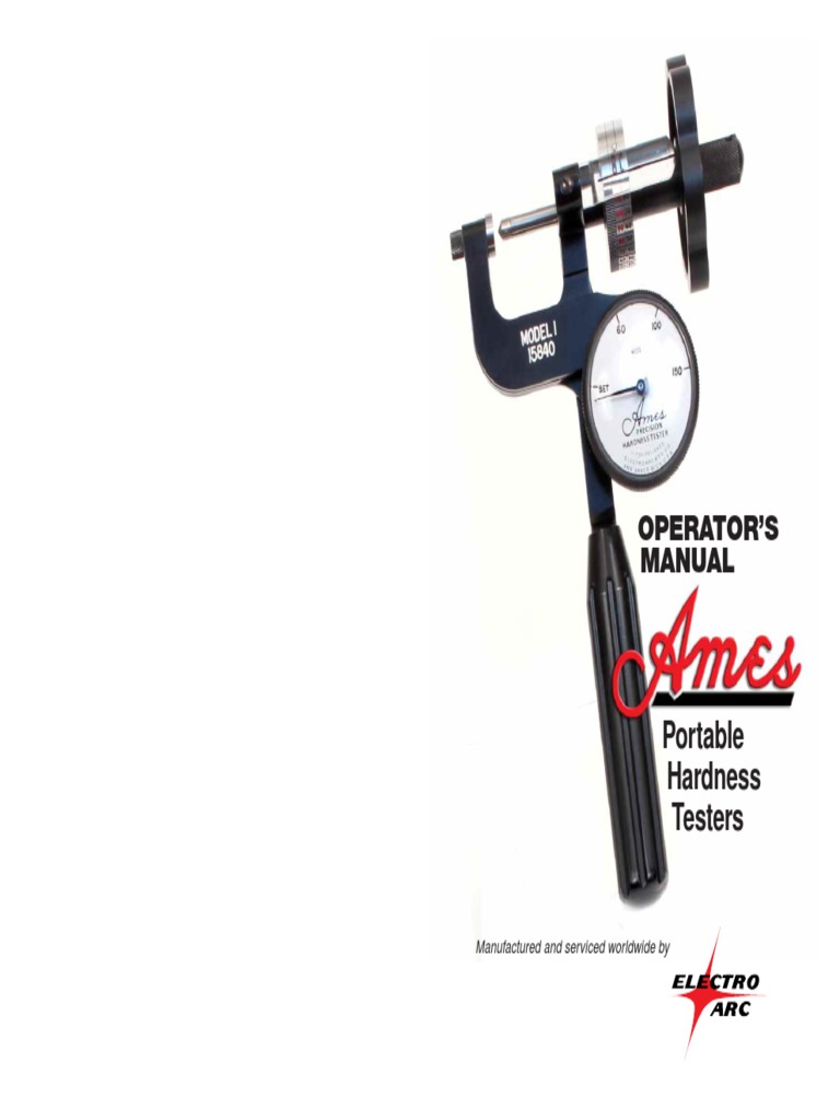 AMES Manual | PDF | Hardness | Metals