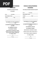 VSF013 - Personal Vehicle Owner Removal And-Or Inspection Form | PDF