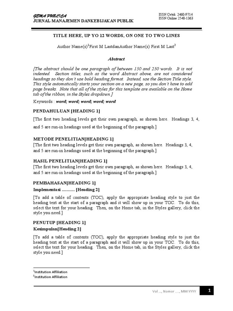 Manuscript Template | PDF