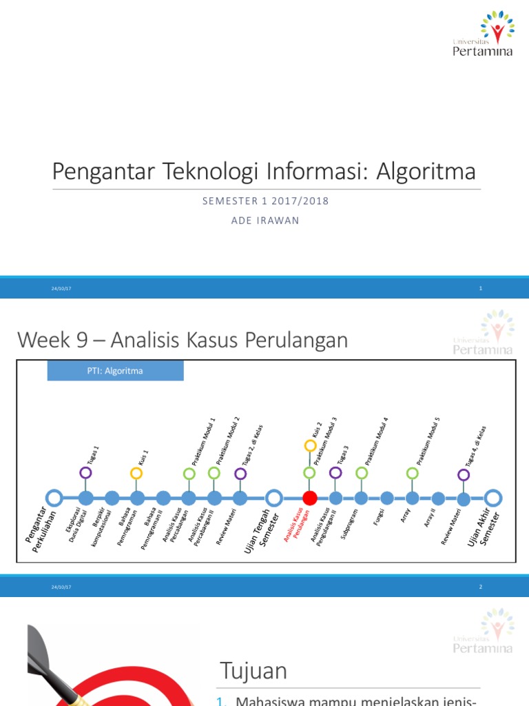 Week9 - Analisis Kasus Perulangan | PDF | Control Flow | Function (Mathematics)