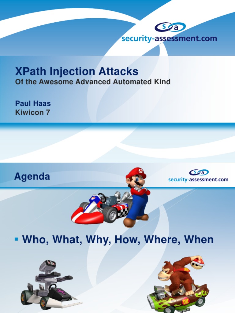 HAAS - Kiwicon7-Automating Advanced XPath Injection Attacks PDF | PDF ...