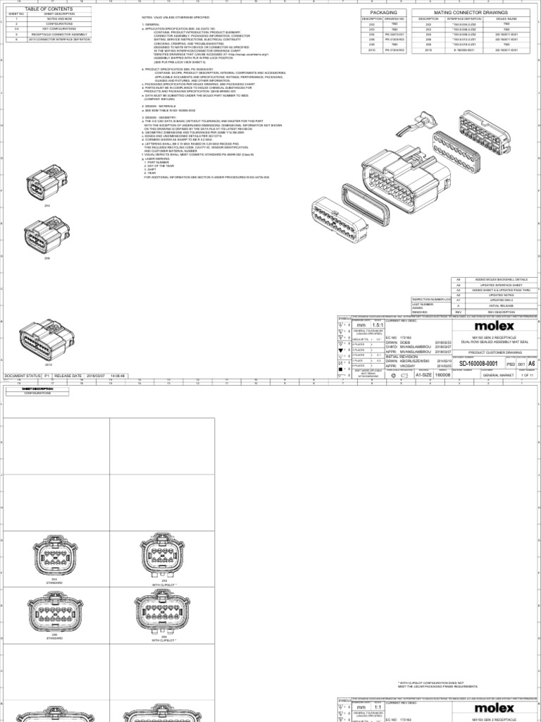 PDF 349511210 Molex PDF | PDF | Specification (Technical Standard ...