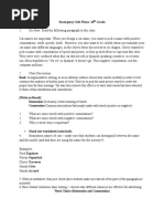 Daily 5 Checklist | PDF