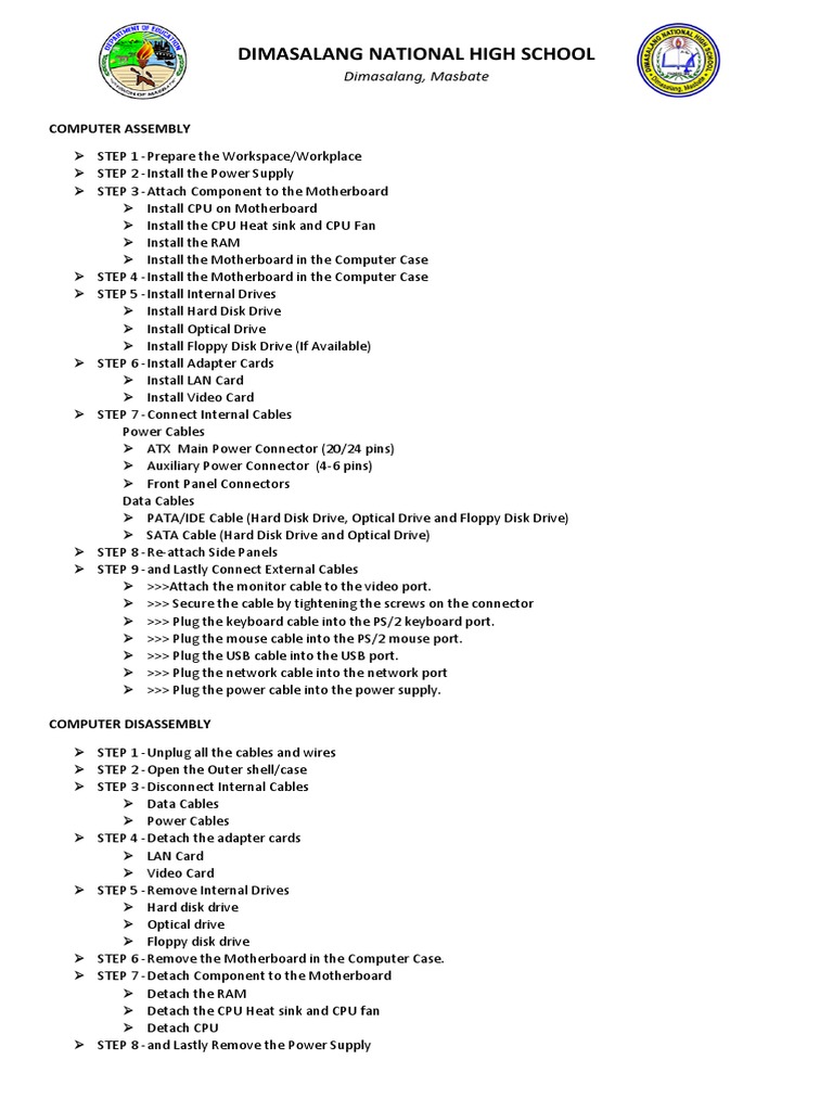 Dimasalang National High School | PDF