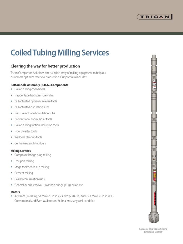 Trican Completion Solutions Overview | PDF | Computers