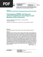 RegiSCAR Criteria for DRESS Diagnosis | PDF | Immunology | Health Sciences