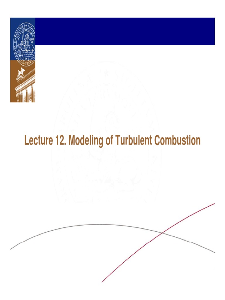 Combustion Modeling PDF | PDF | Fluid Dynamics | Turbulence