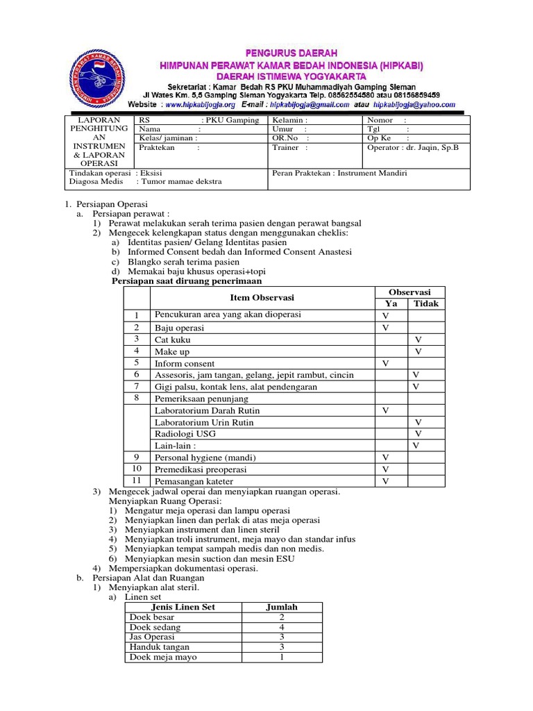 Eksisi Tumor Mamae | PDF