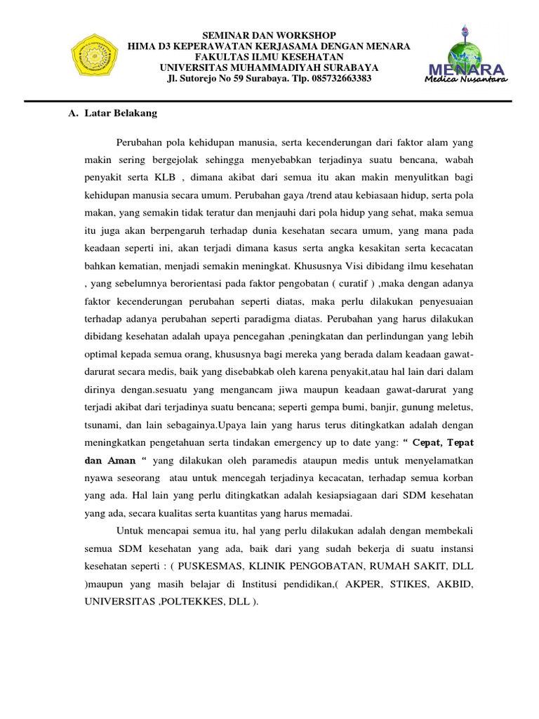 Contoh Proposal Seminar | PDF