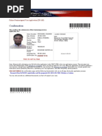 Nonimmigrant Visa - Confirmation Page | PDF | Travel Visa | Fingerprint